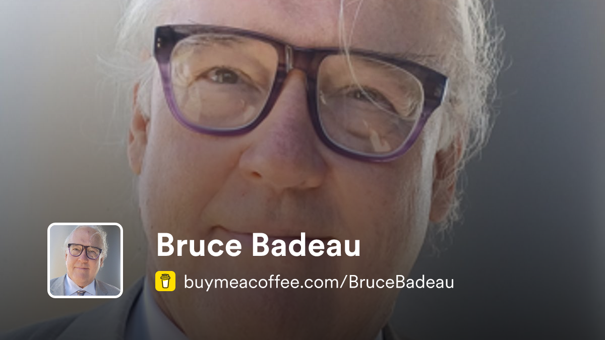 Bruce Badeau - Buymeacoffee