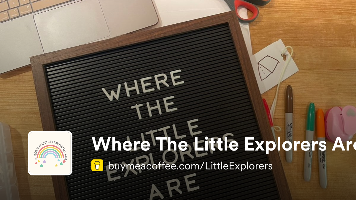 Where The Little Explorers Are - Buymeacoffee
