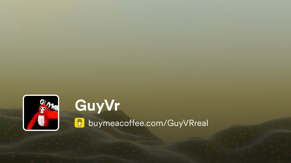 Extras | GuyVr - Buymeacoffee
