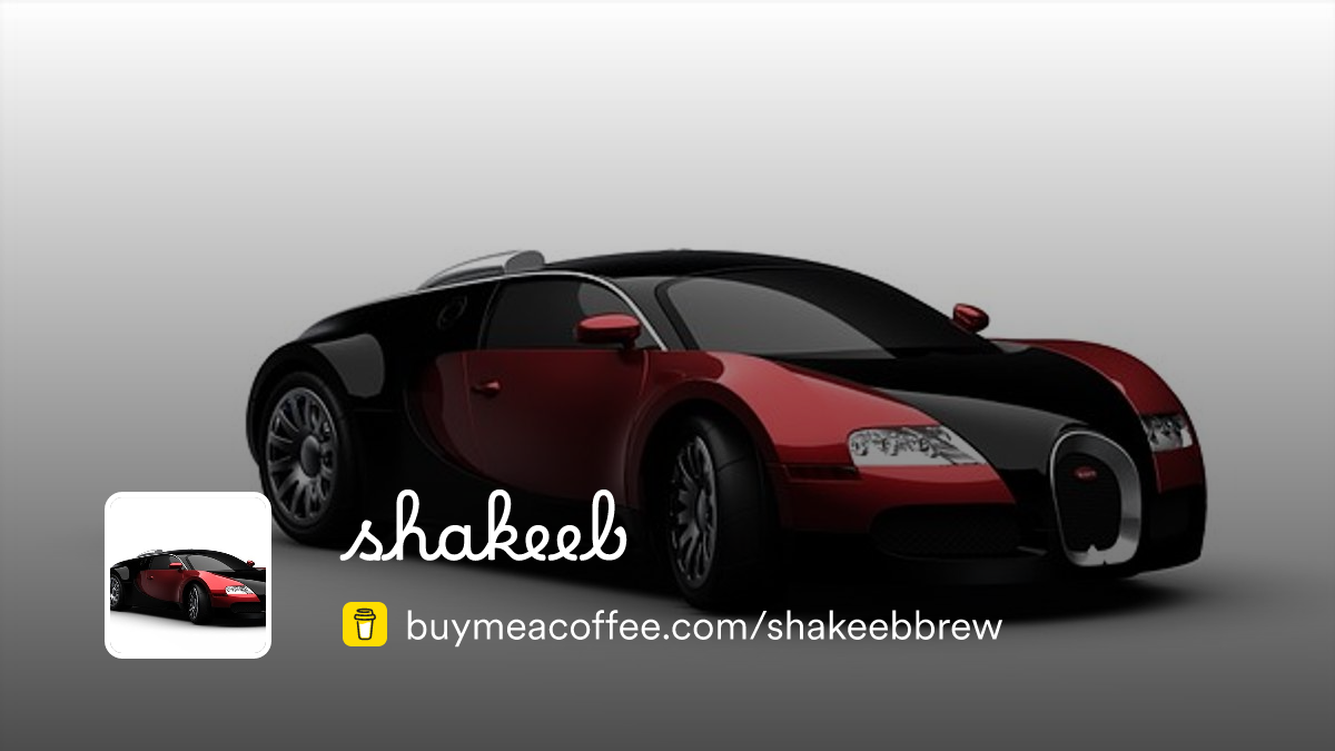 shakeeb - Buymeacoffee
