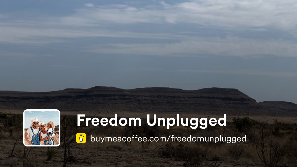 Freedom Unplugged - Buymeacoffee