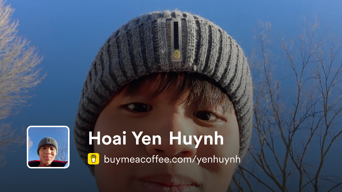 Hoai Yen Huynh - Buymeacoffee