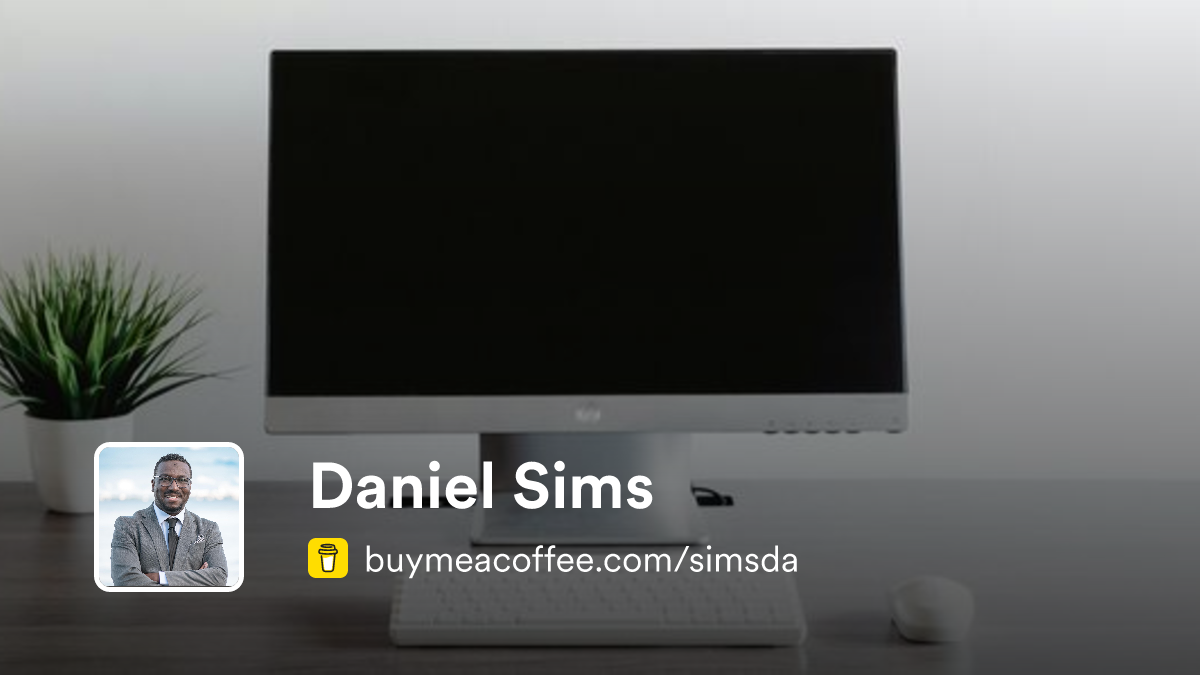 Daniel Sims - Buymeacoffee