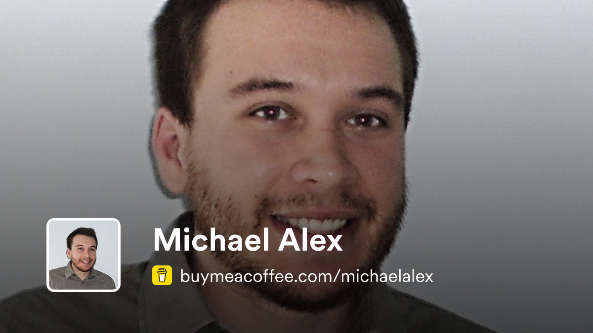 Michael Alex - Buymeacoffee