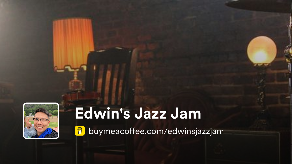 Edwin's Jazz Jam - Buymeacoffee