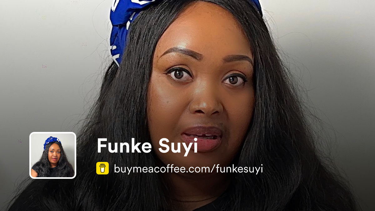 Funke Suyi - Buymeacoffee