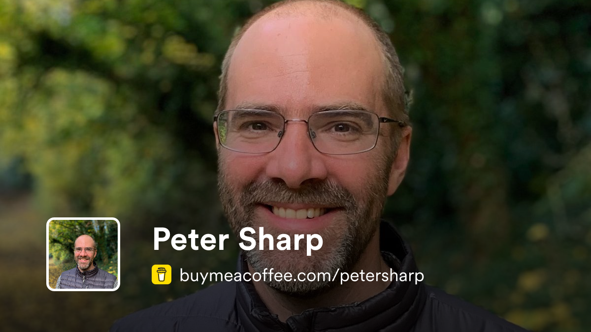 Peter Sharp - Buymeacoffee