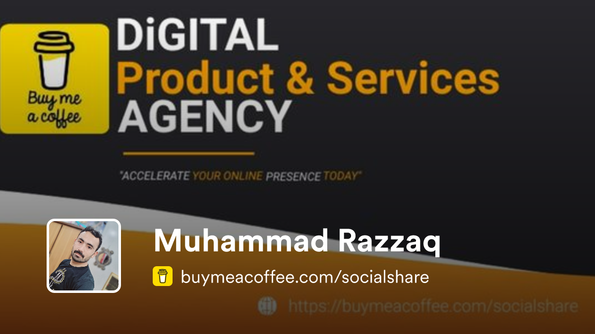 Extras | Muhammad Razzaq - Buymeacoffee