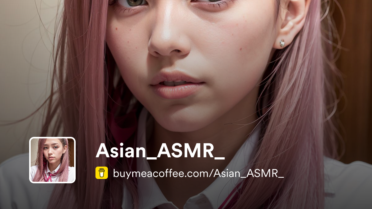Asian_ASMR_ - Buymeacoffee
