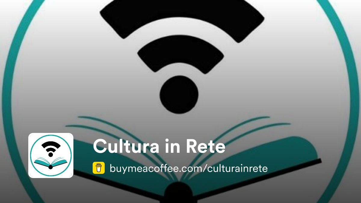 Cultura in Rete - Buymeacoffee