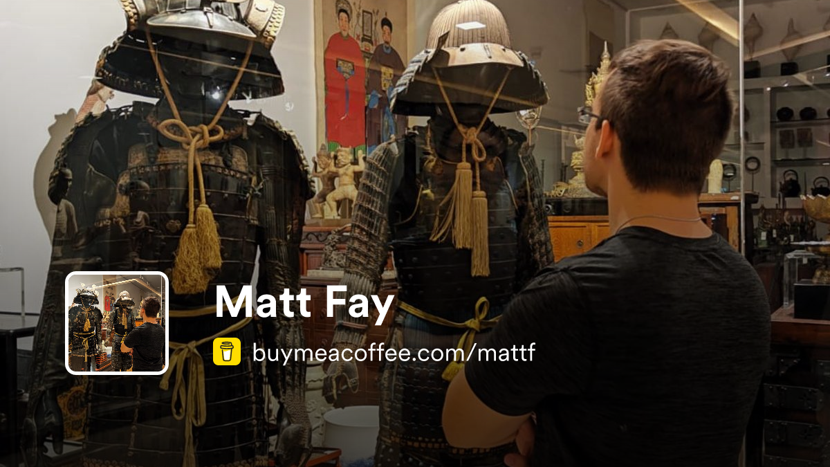 Matt Fay - Buymeacoffee