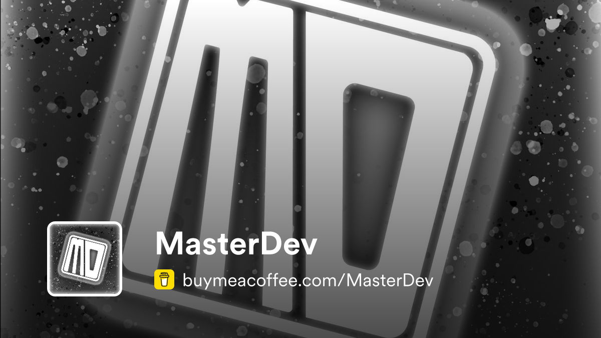 MasterDev - Buymeacoffee
