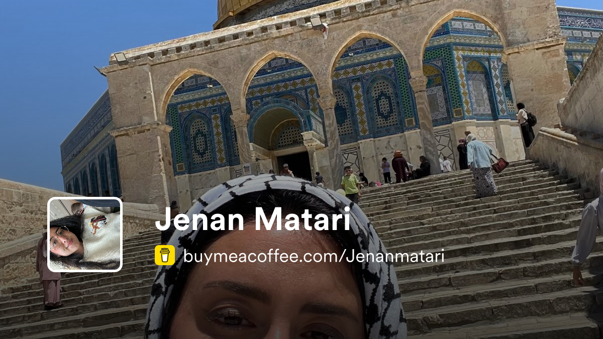 Jenan Matari - Buymeacoffee