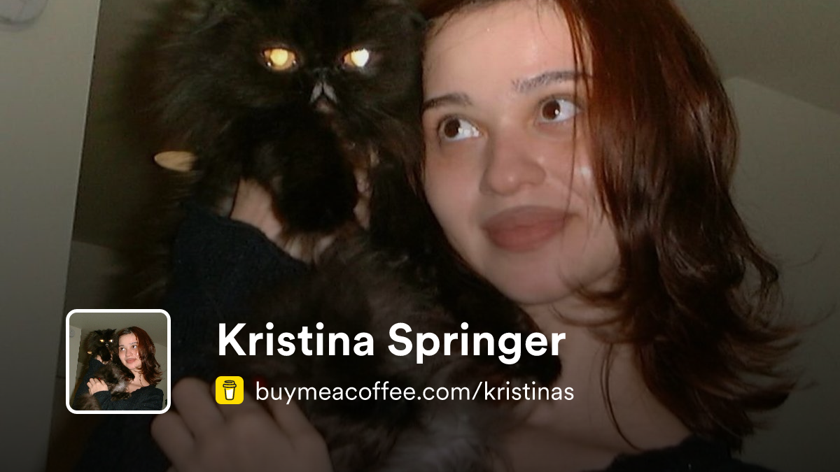 Kristina Springer is Games n music! - Buymeacoffee