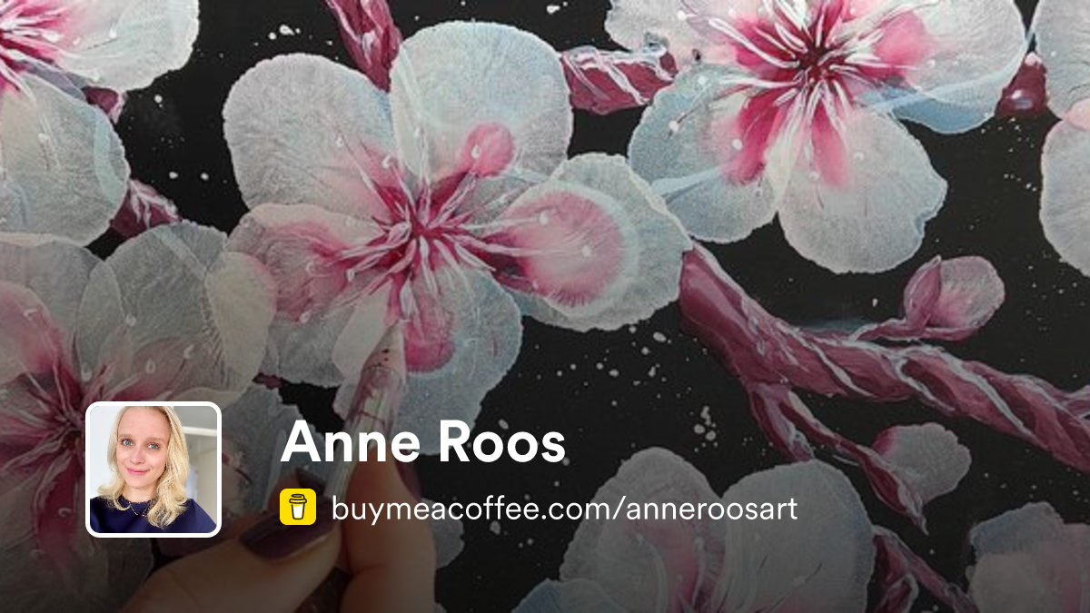 Anne Roos is Alcohol Ink Artist - Buymeacoffee