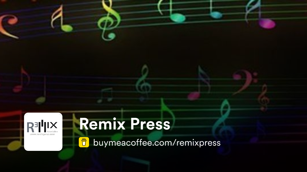 Remix Press - Buymeacoffee