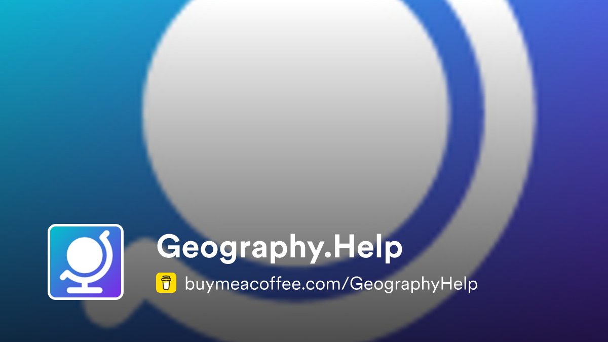 Geography.Help is Developing GeographyHelp Platform - Buymeacoffee