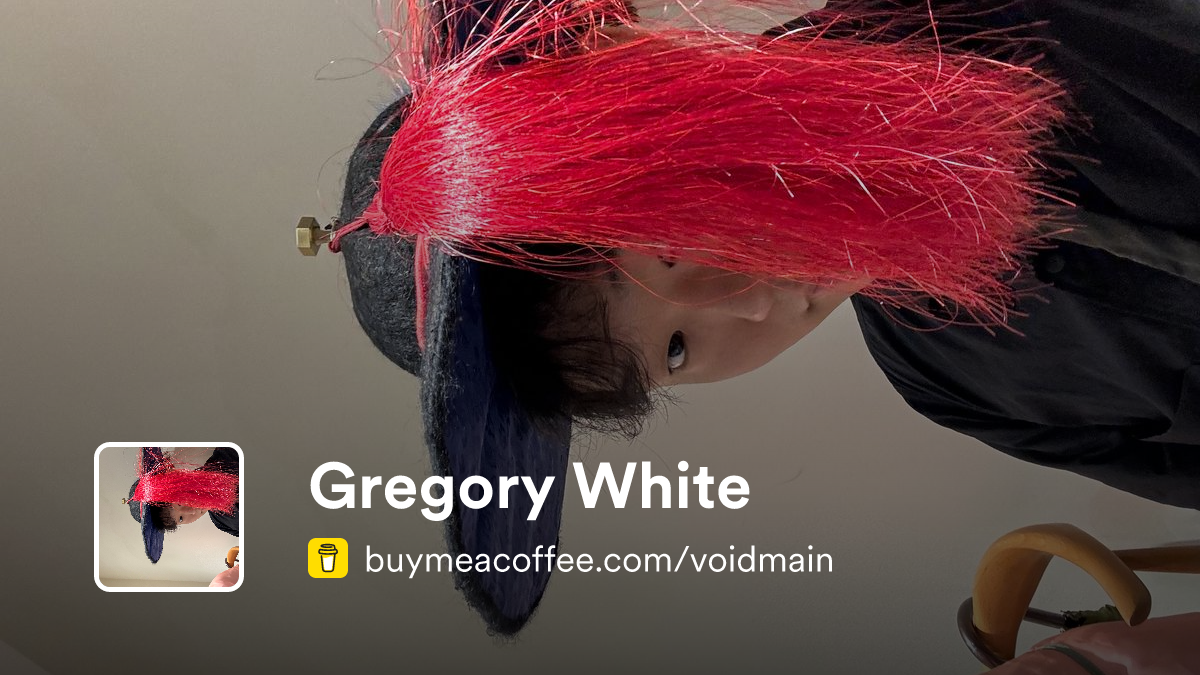 Gregory White - Buymeacoffee
