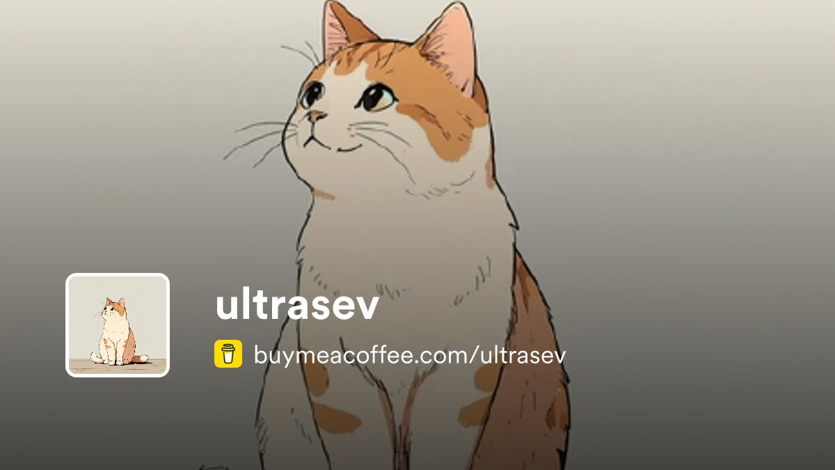 ultrasev - Buymeacoffee