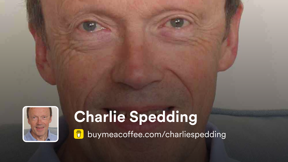 Charlie Spedding - Buymeacoffee