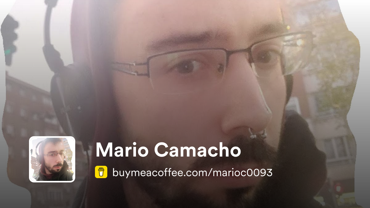 Mario Camacho is Public GitHub Repositories - Buymeacoffee