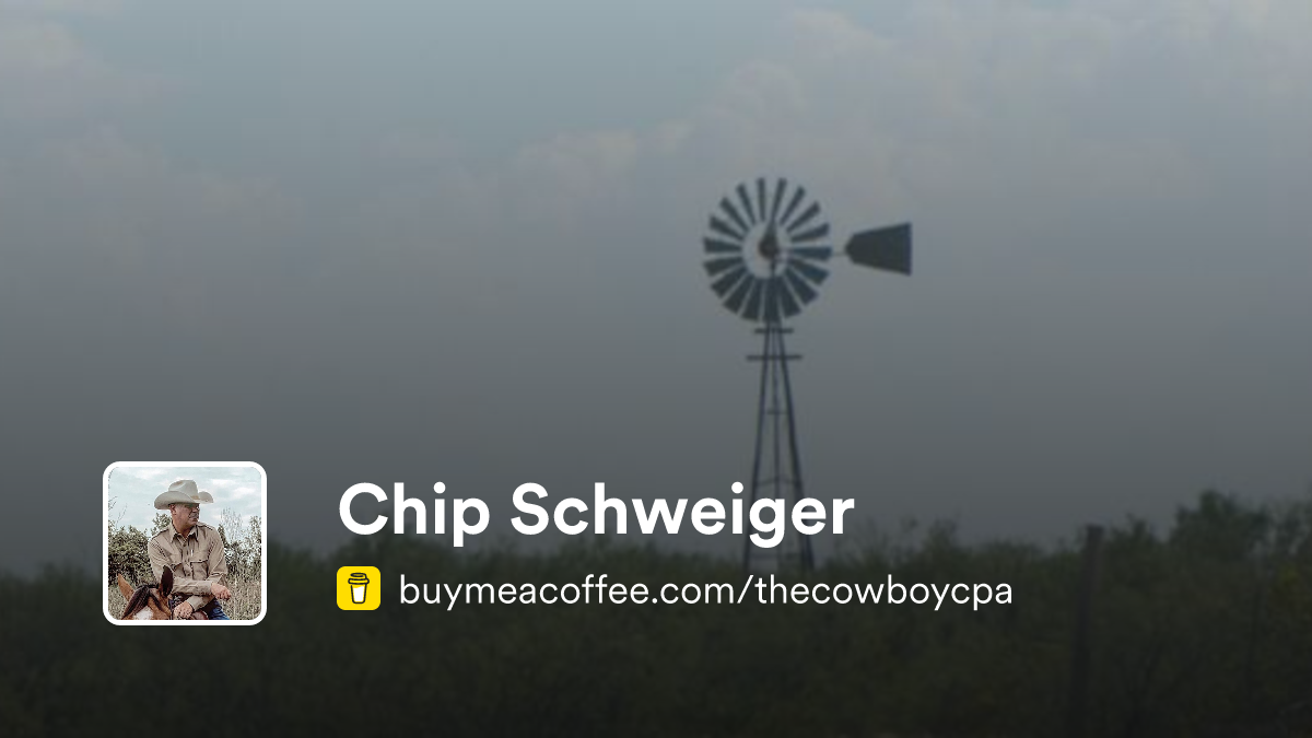 Chip Schweiger - Buymeacoffee