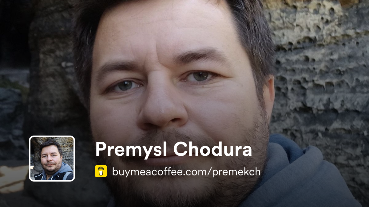Premysl Chodura - Buymeacoffee