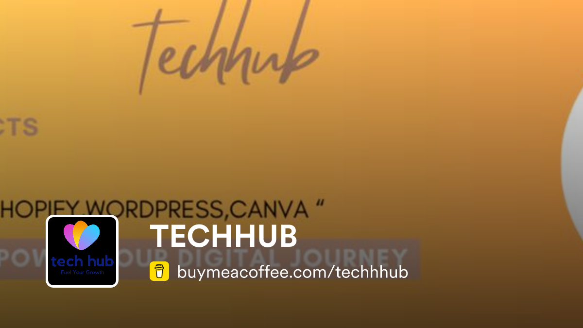 Extras | TECHHUB - Buymeacoffee