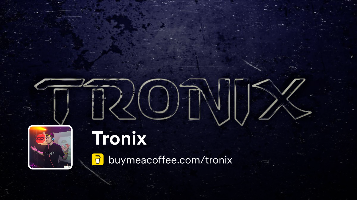 Tronix - Buymeacoffee