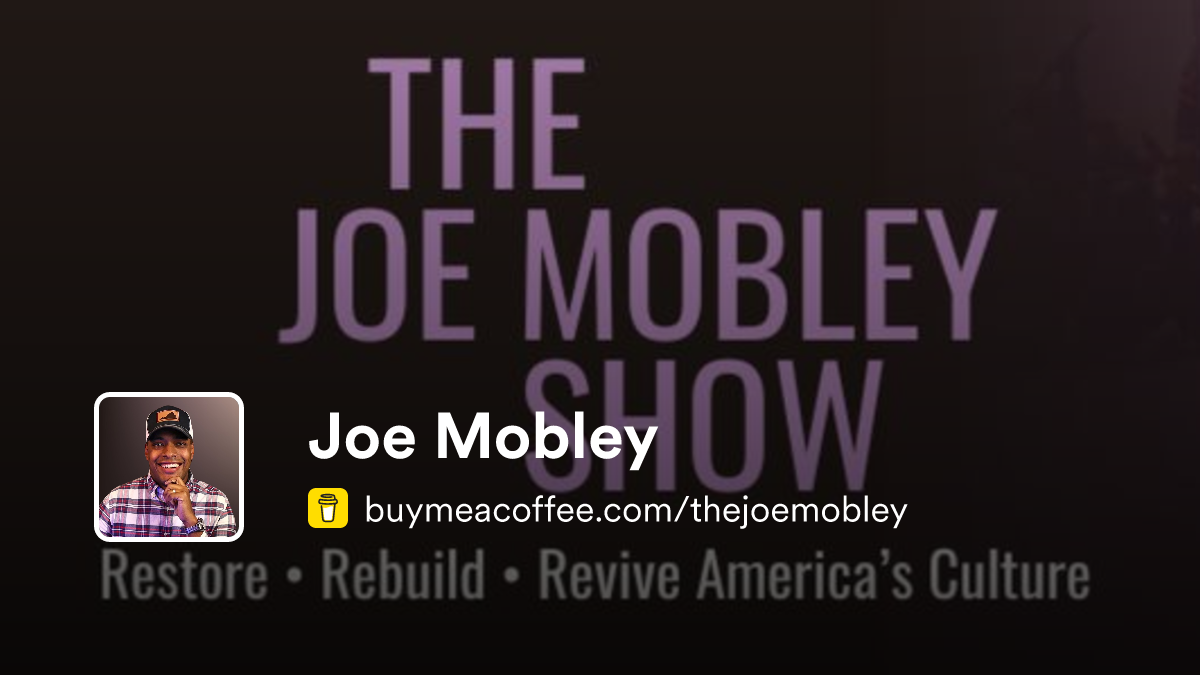 Joe Mobley - Buymeacoffee