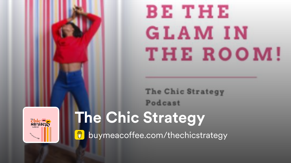The Chic Strategy - Buymeacoffee