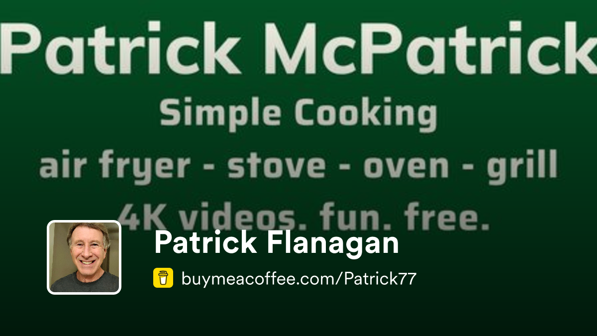 Patrick Flanagan - Buymeacoffee