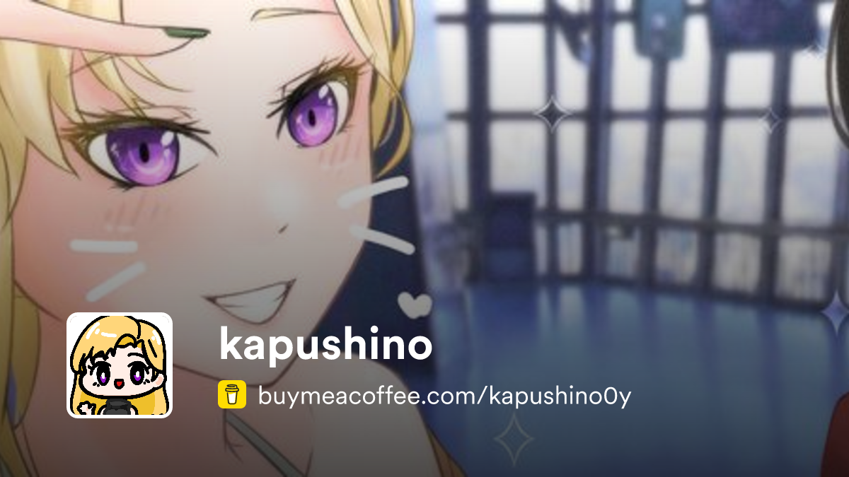 kapushino is Illustration, Drawing - Buymeacoffee