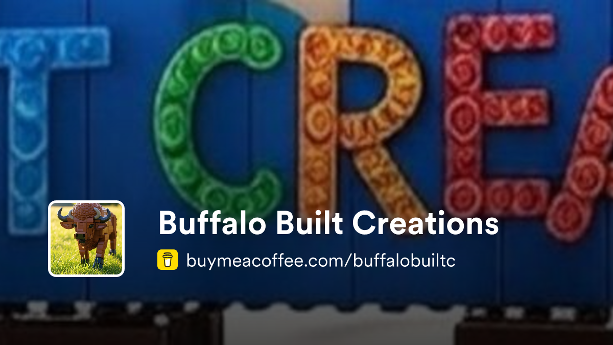 Buffalo Built Creations is LEGO content - Buymeacoffee