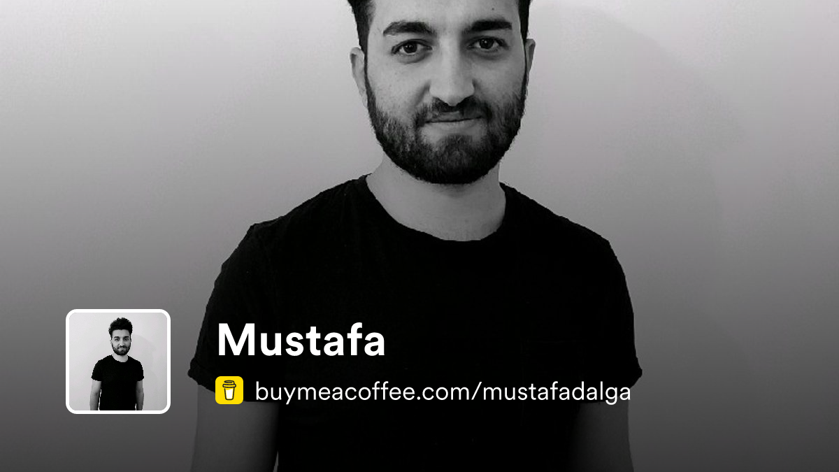 Mustafa is Software - Buymeacoffee