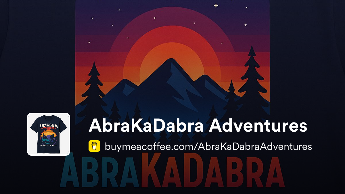 AbraKaDabra Adventures - Buymeacoffee