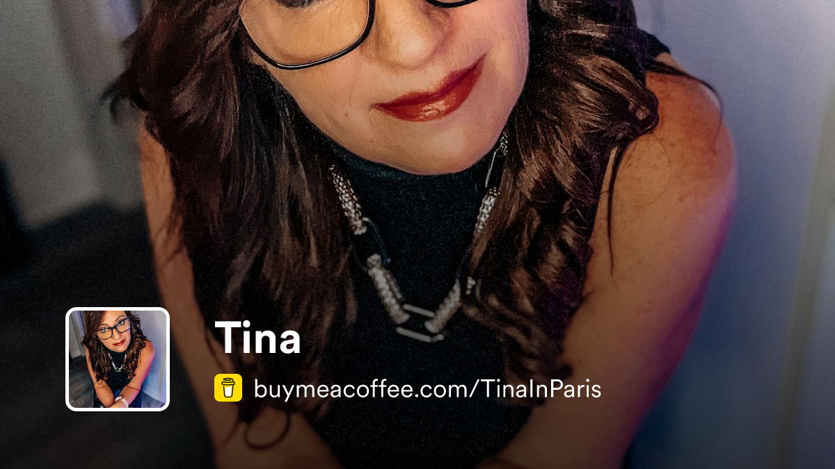 Tina - Buymeacoffee