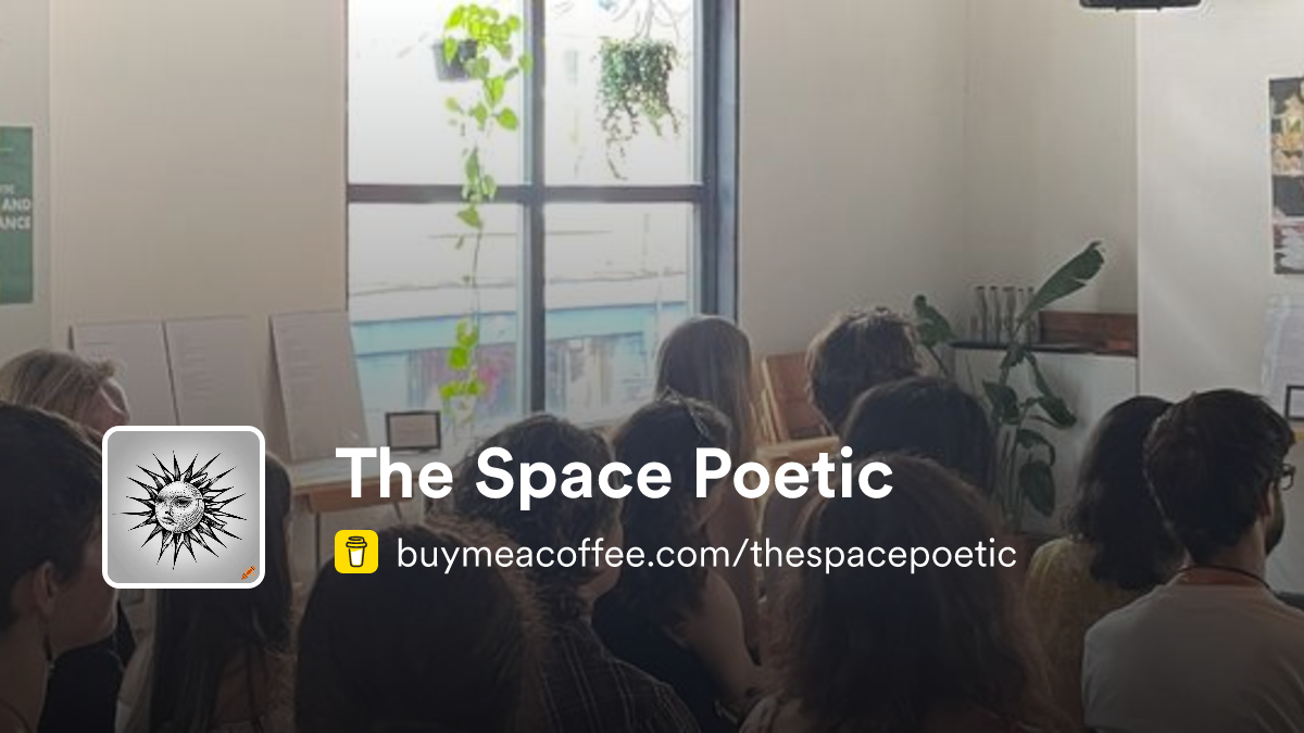 The Space Poetic is Sharing space, building community, and celebrating ...