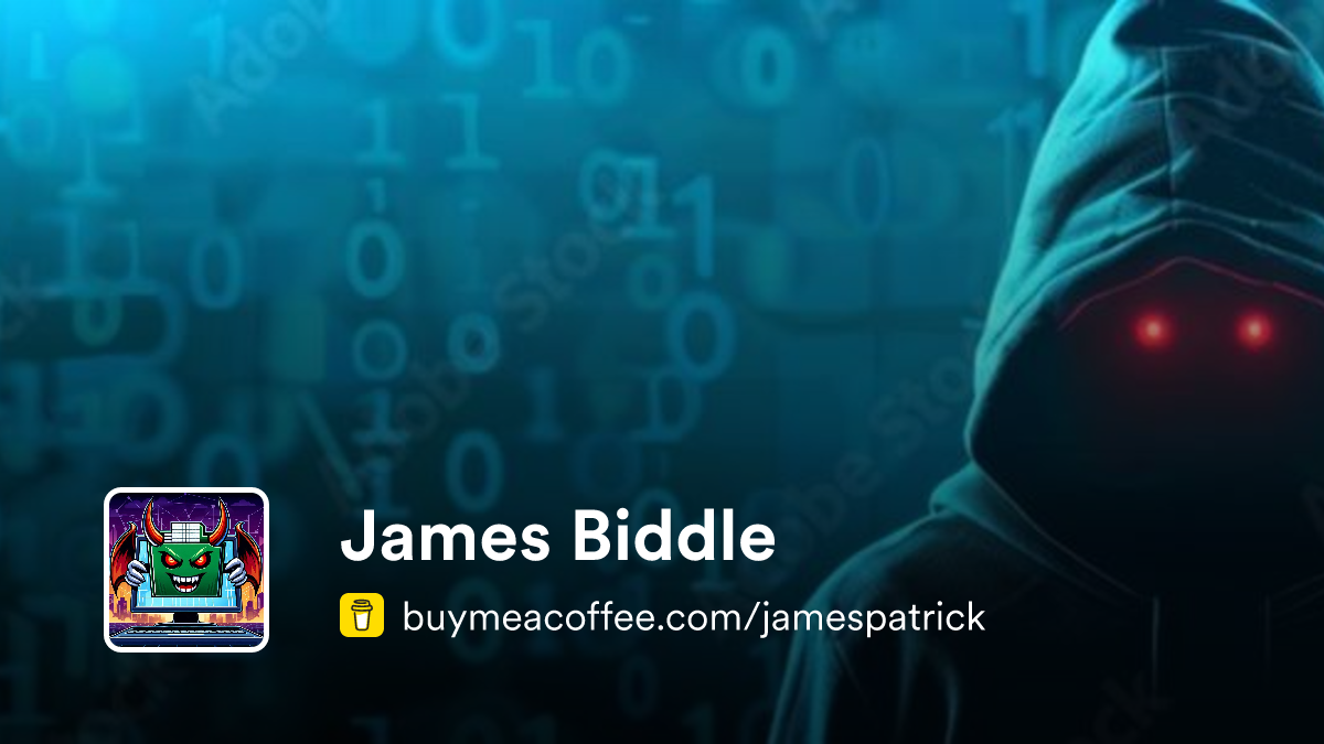 James Biddle is Cybersecurity How-Tos - Buymeacoffee