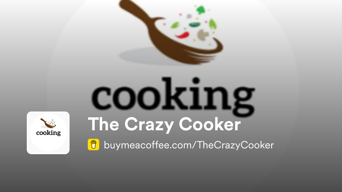 The Crazy Cooker - Buymeacoffee