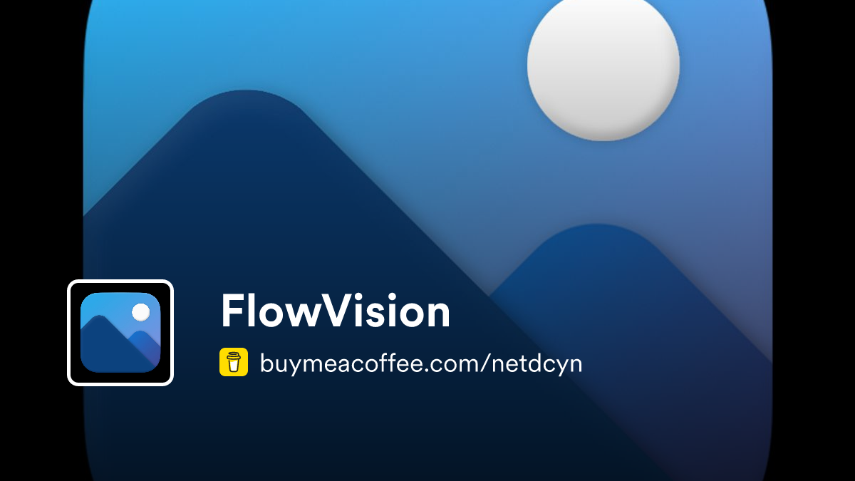 FlowVision is macOS software - Buymeacoffee