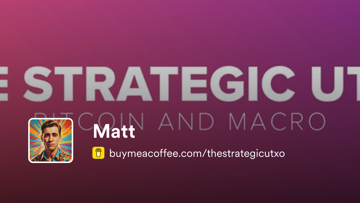 Membership | Matt - Buymeacoffee