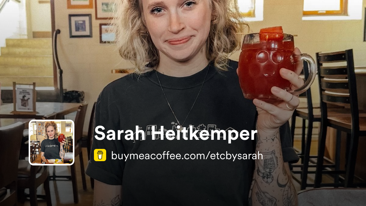 Sarah Heitkemper - Buymeacoffee