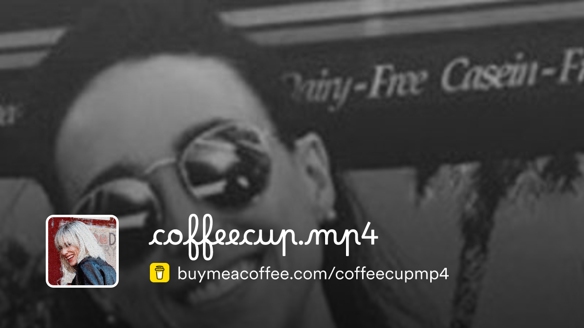 coffeecup.mp4 is a video editor - Buymeacoffee