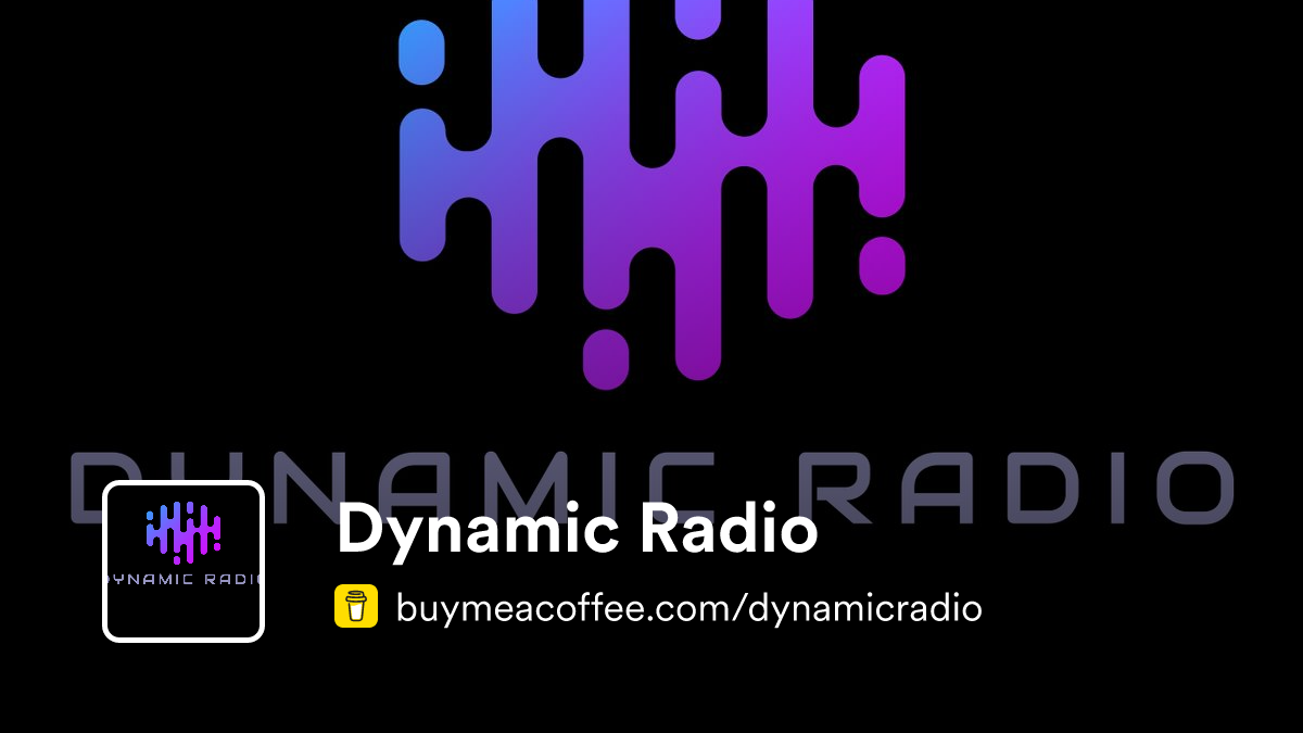 Dynamic Radio - Buymeacoffee