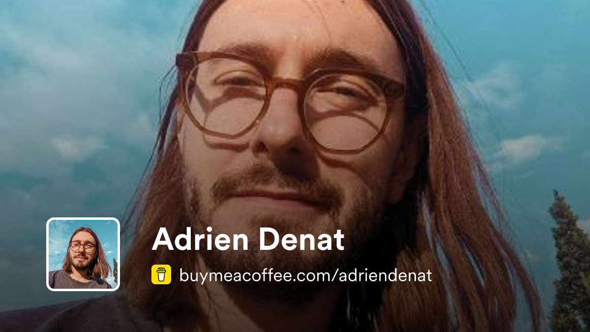 Adrien Denat - Buymeacoffee