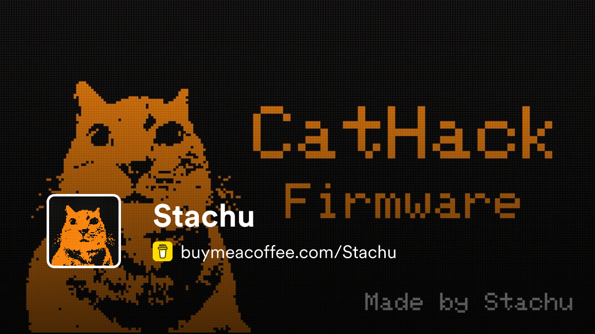Stachu is Developing CatHack - Buymeacoffee