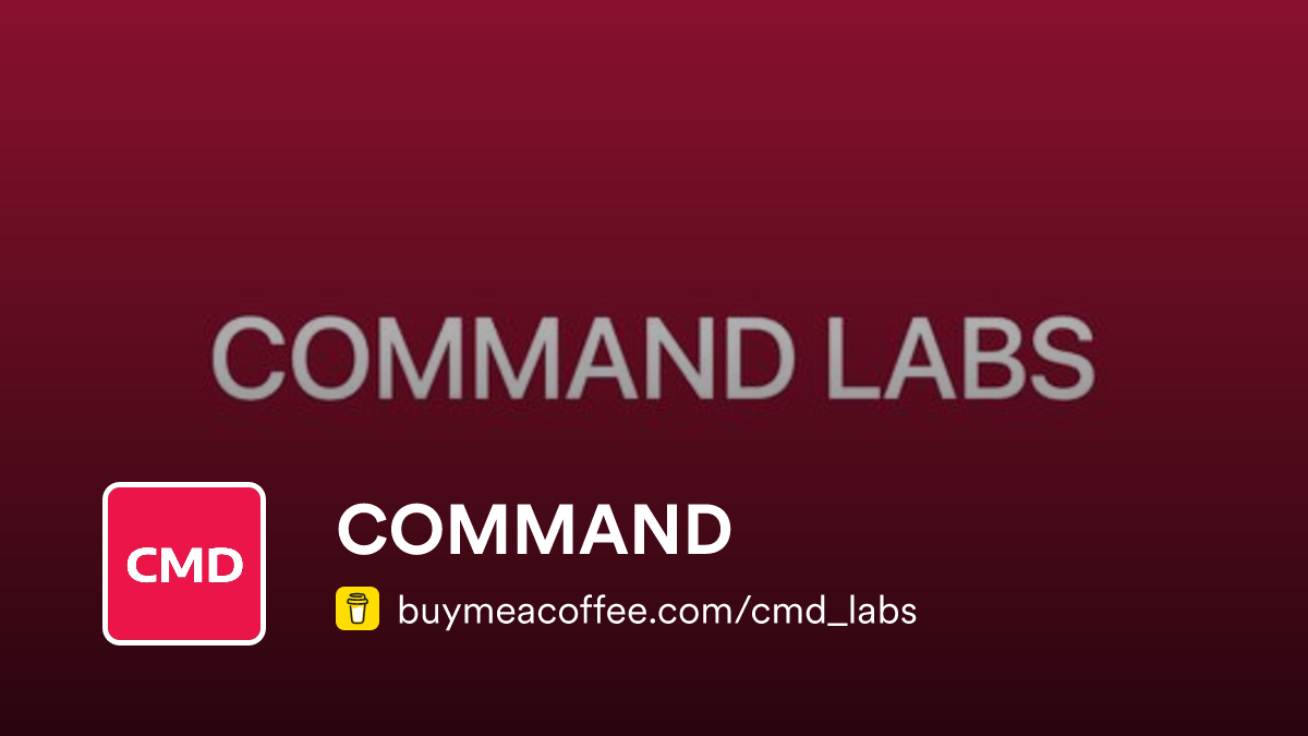 COMMAND is videos, music, software, memories - Buymeacoffee