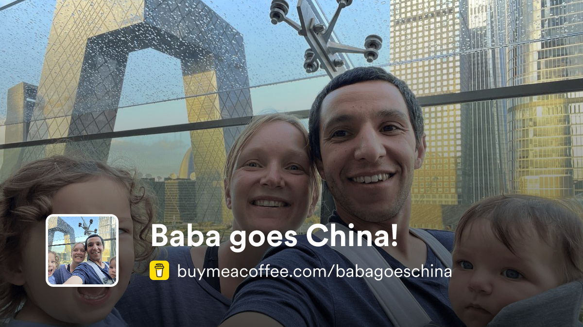 Baba goes China! - Buymeacoffee