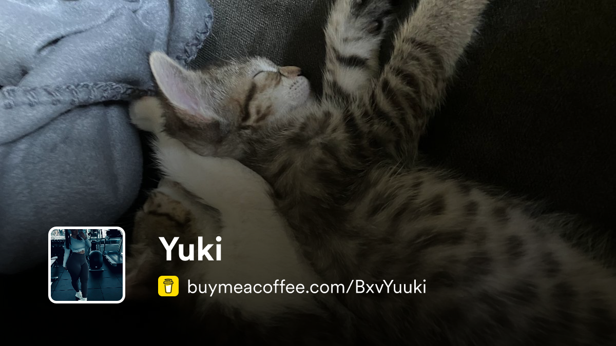 Yuki - Buymeacoffee
